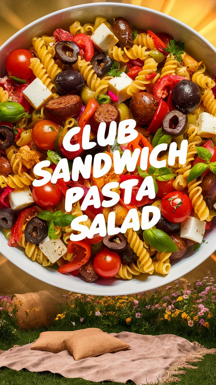 Club Sandwich Pasta Salad: The Ultimate Fusion of Flavor and Comfort