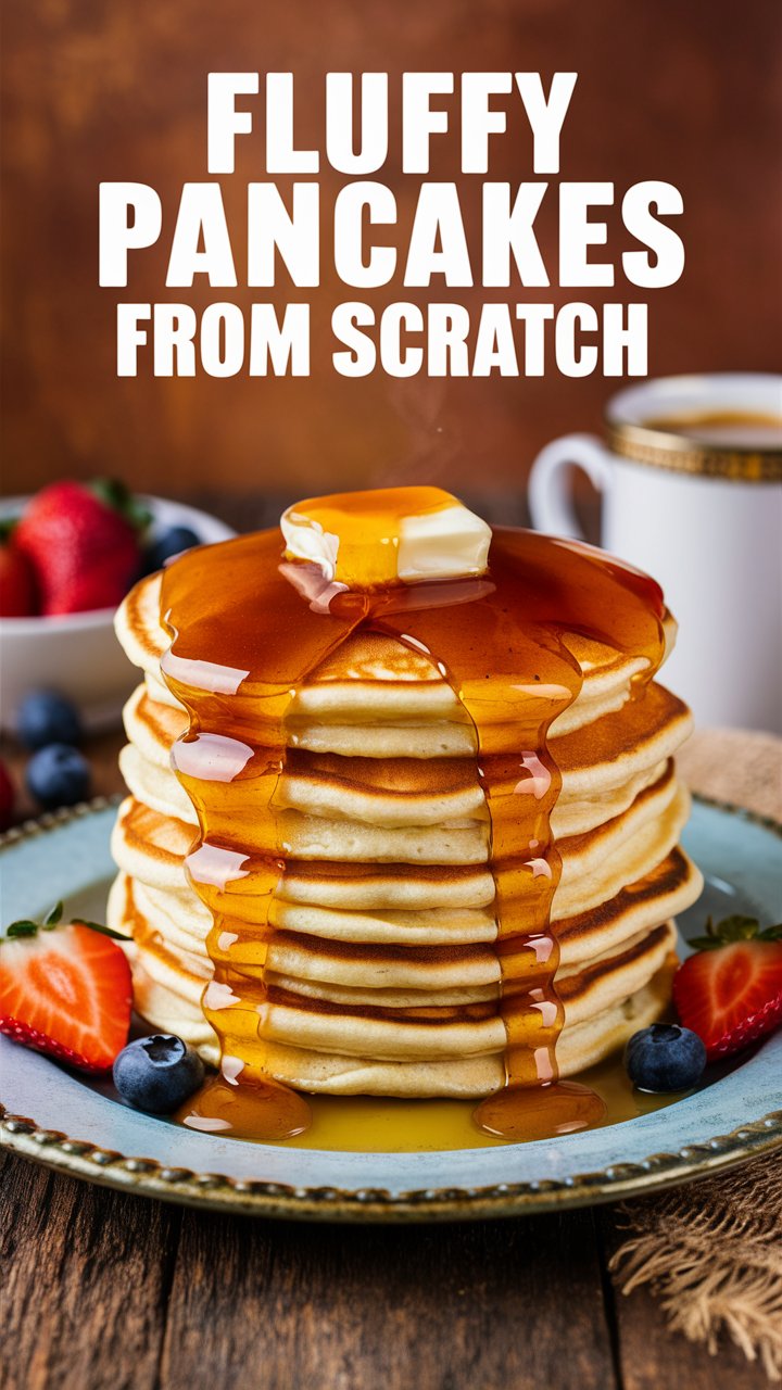 How to Make Fluffy Pancakes from Scratch: The Ultimate Recipe Guide for ...